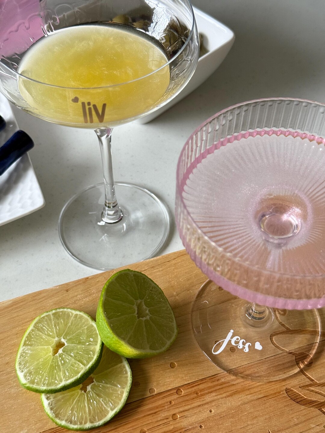 Personalised Cocktail Glasses - Etsy