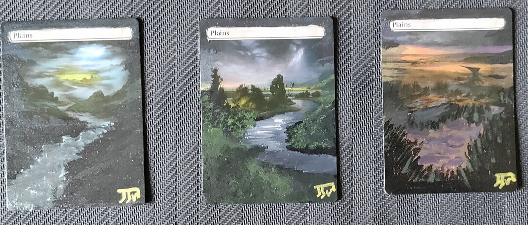 3x Plains Shadow Over Innistrad Extended Card Art Set - Etsy
