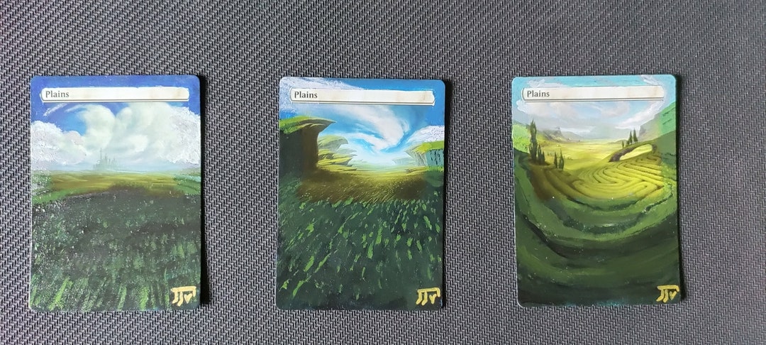 3x Plains Kaladesh Extended Card Art Set - Etsy