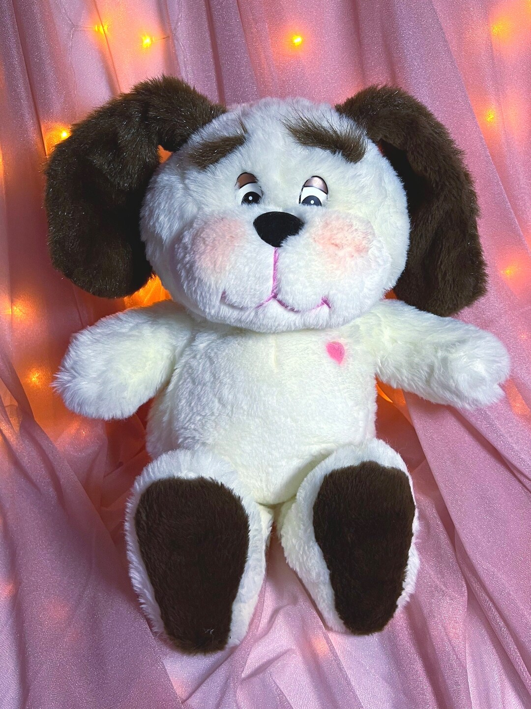 Vintage 1986 Mattel Huggy Buddy Retro 80s Stuffed Animal Puppy Dog ...