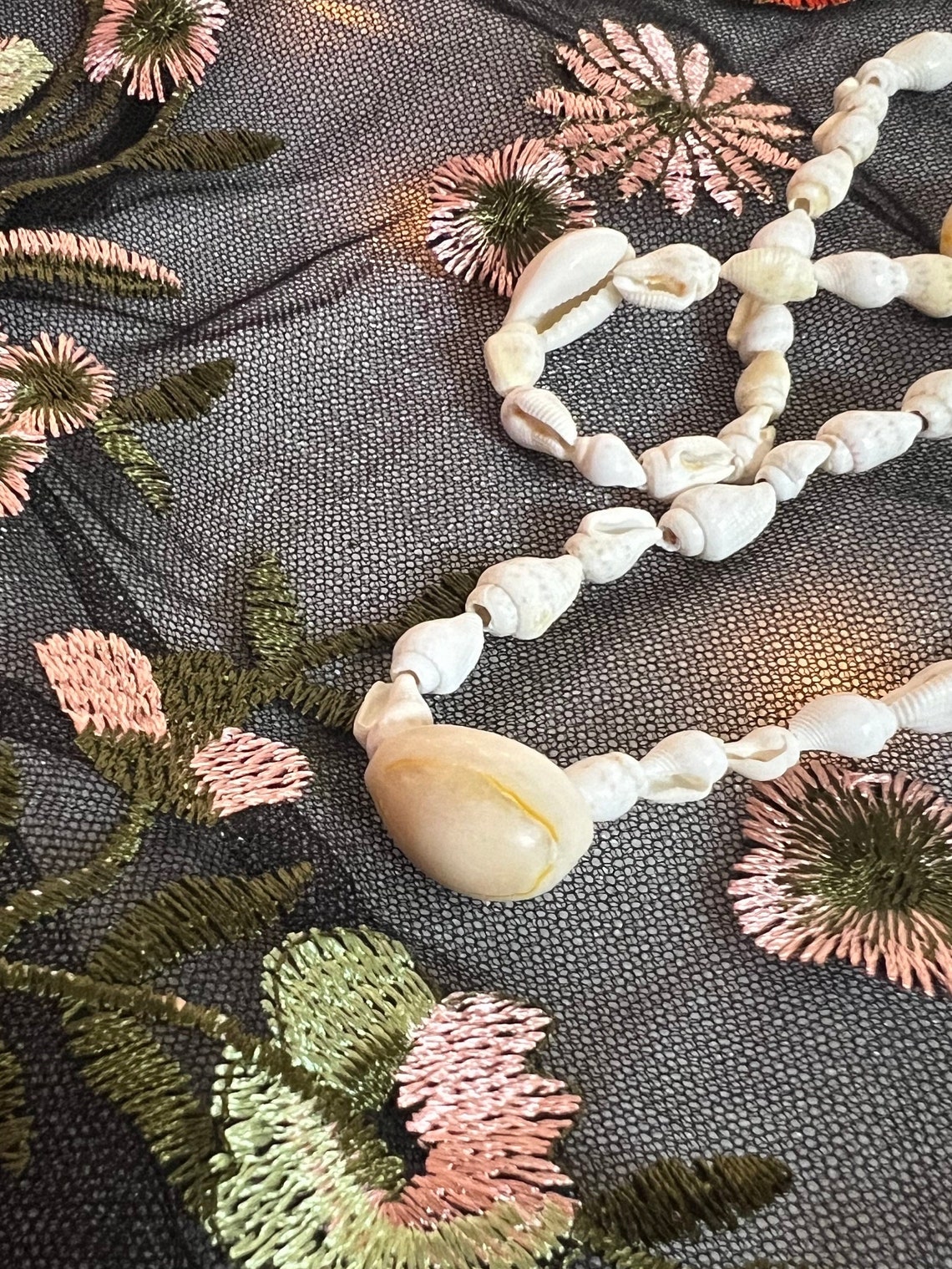Y2K Cowrie Seashell 90s Puka Shell Necklace Retro Jewlery - Etsy