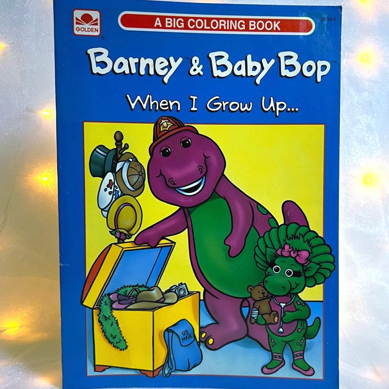 Barney Book - Etsy