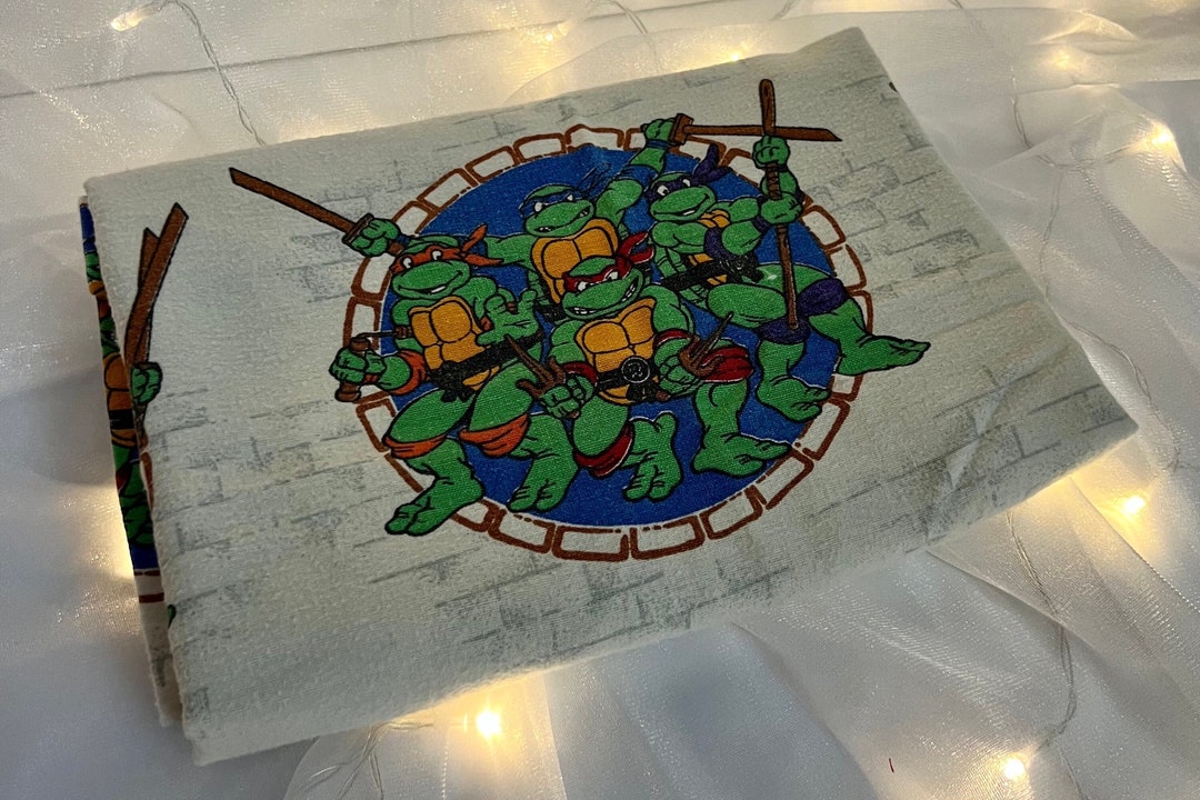 Vintage 90s TMNT Retro Teenage Mutant Ninja Turtles 100% Cotton ...