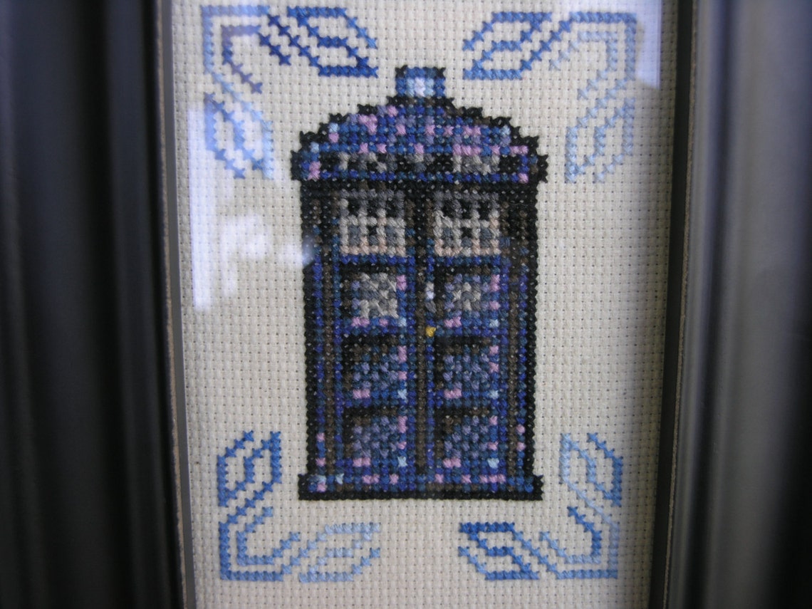 TARDIS Sampler - Dr Who Cross Stitch Pattern Download - Etsy