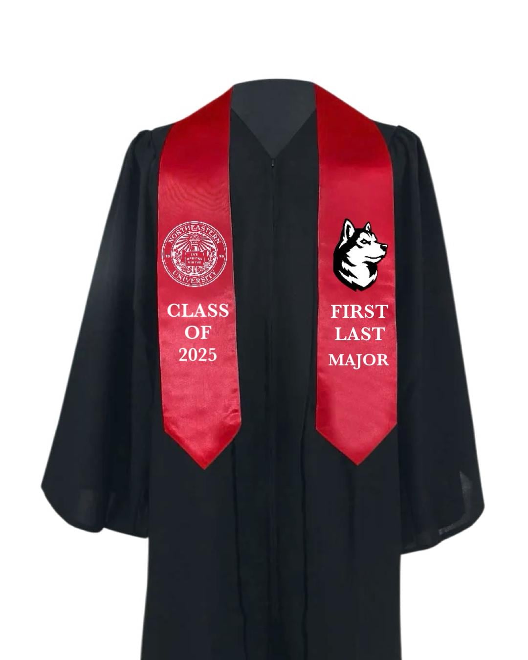 Custom Graduation Stole, Satin Graduation Stole, Satin Graduation Sash ...