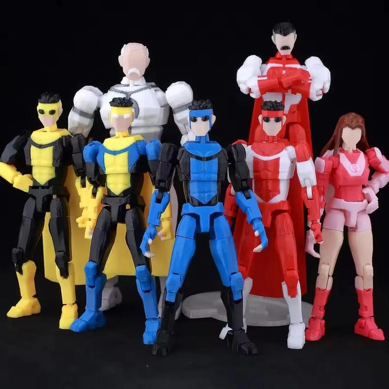 T13 Invincible Figure - Etsy