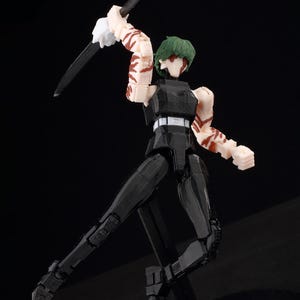 Low Poly Polygon 3D Printed Dynamic Figurines - Sukuna Gojo Satoru Toji ...