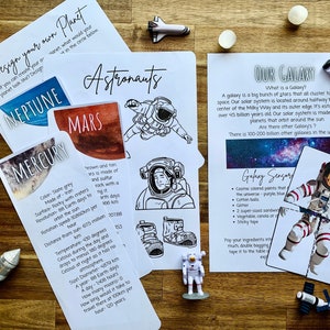 Space Unit Study, Solar System, Homeschool, Educational Resource - Etsy