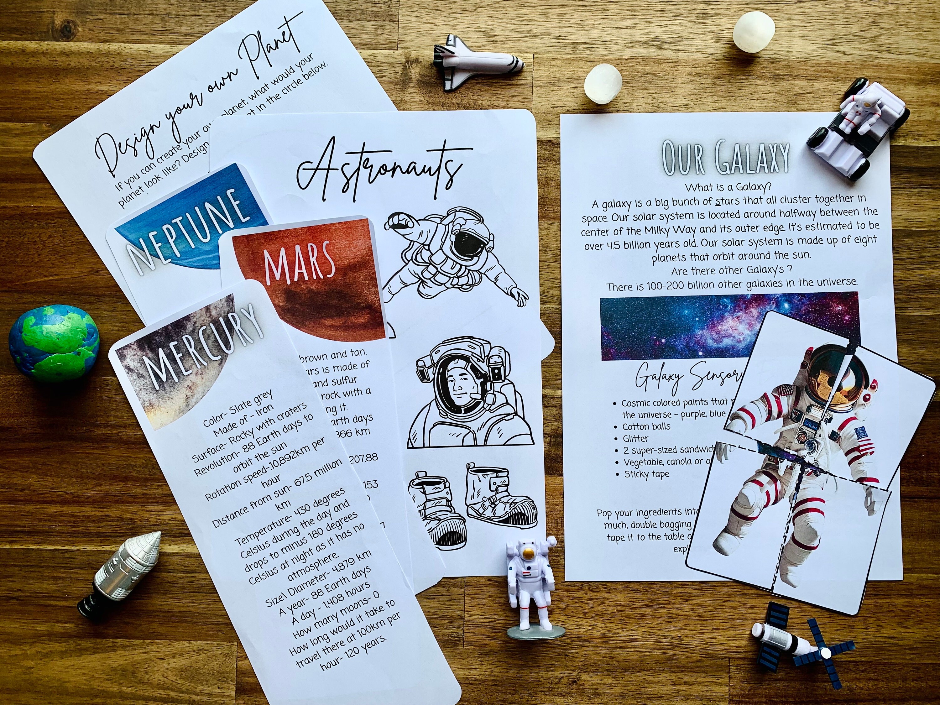 Space Unit Study, Solar System, Homeschool, Educational Resource - Etsy