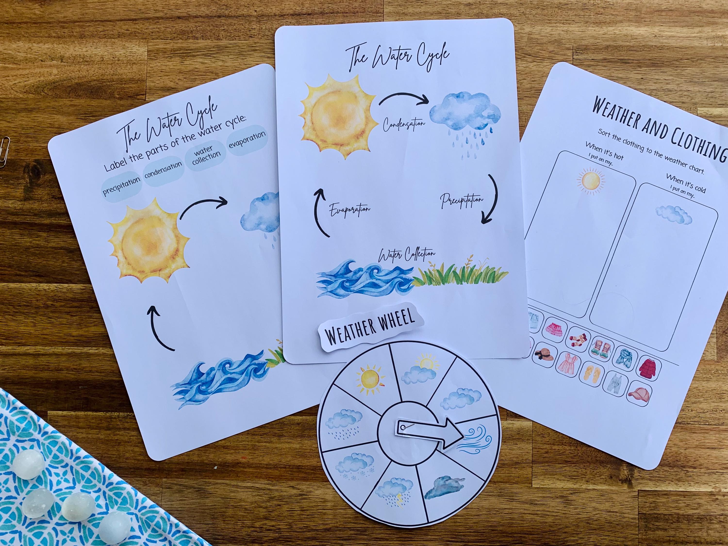 Weather Meteorology Unit Study, Homeschool Educational Resource ...