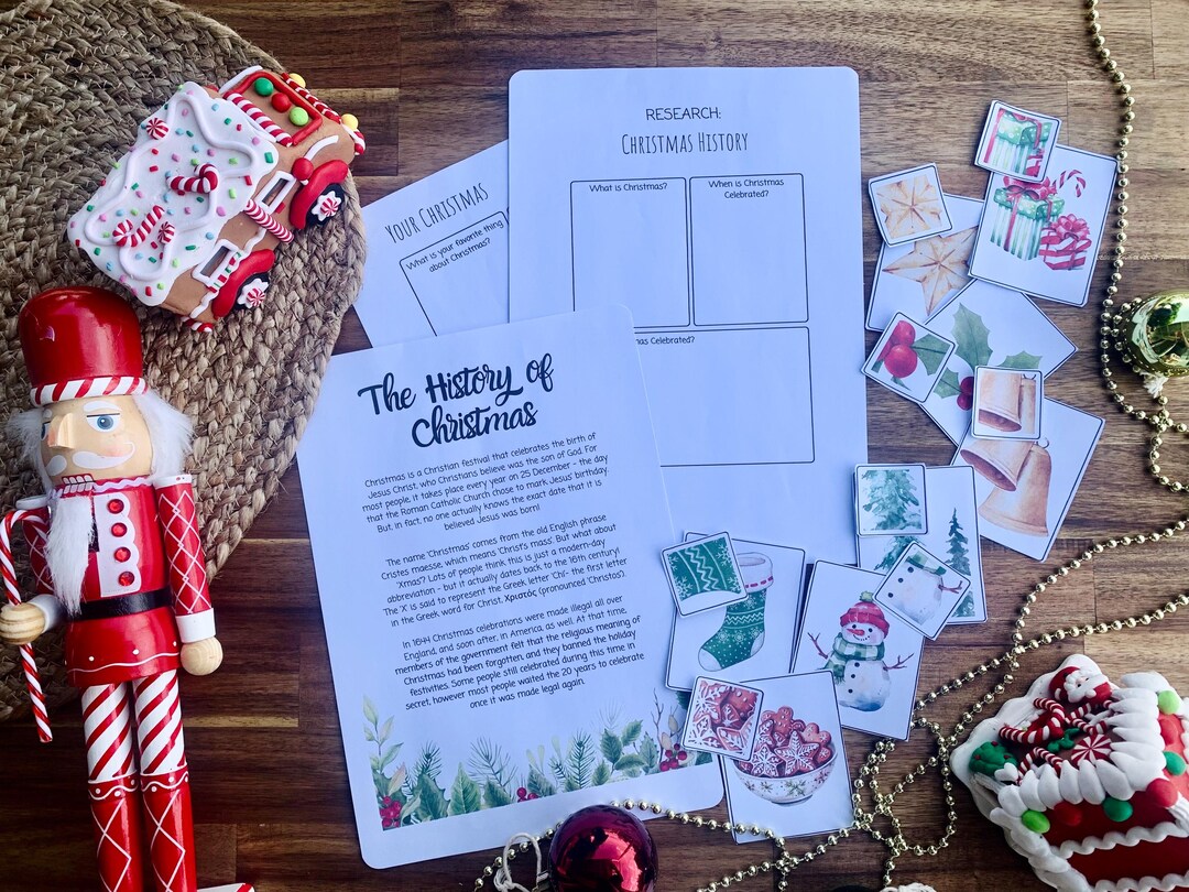 Christmas Unit Study, Homeschool Educational Resource, Curriculum ...