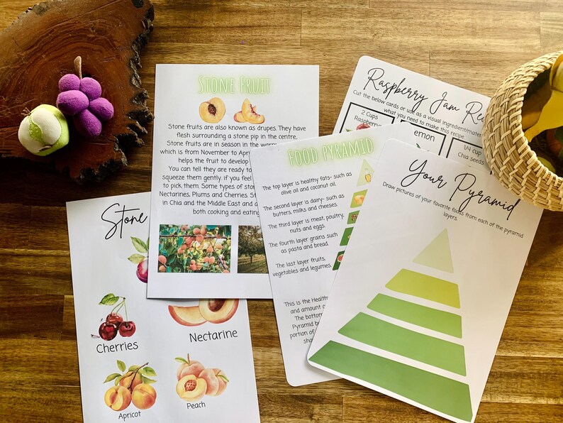 Fruit Unit Study Homeschool, Educational Resource, Morning Basket ...