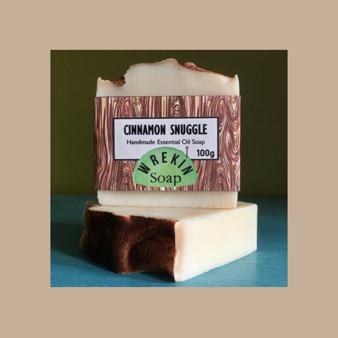 Cinnamon Snuggle Soap Large 100g Bar cinnamon, Nutmeg, Patchouli and ...