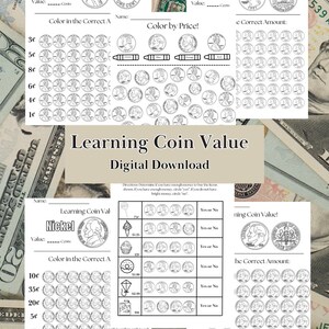 Coin Value Exploration Learning Coin Value Back to School Teaching ...