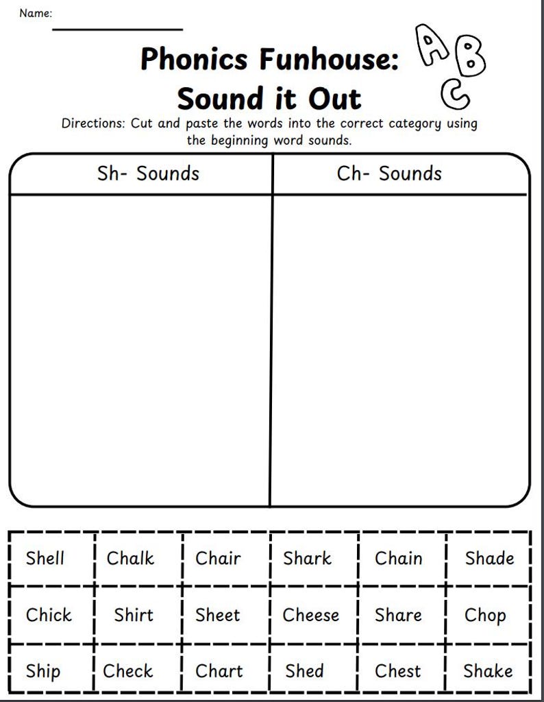 Phonics Word Family Worksheets | CVC, Rhyming, Short Vowels | Cut and ...