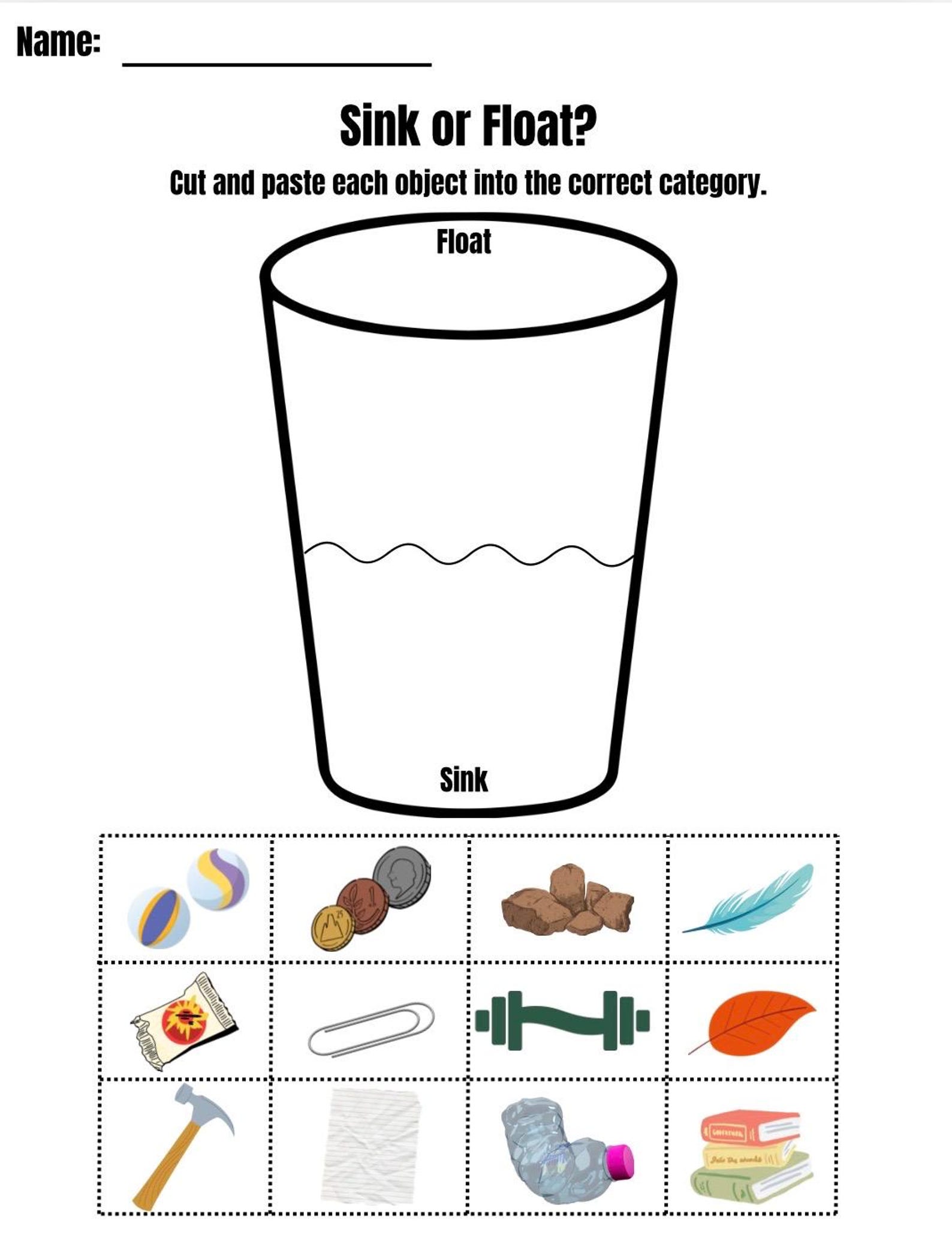 Understand Density Sorting Activity | Educational Tool for Learning ...