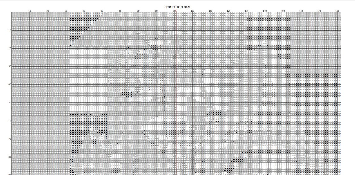 Modern Botanical Bliss - Orange Blooms and Geometric Charm | Cross ...