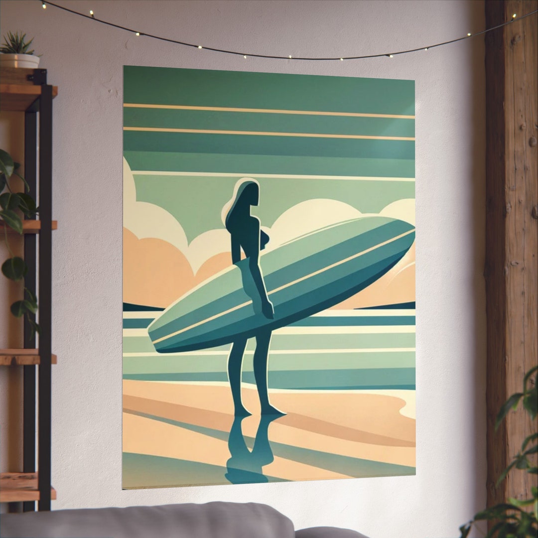 Matte Vertical Surf Posters - Etsy