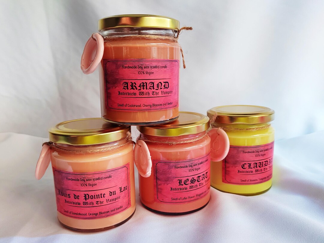 Vampire Bookish Candle | Interview With the Vampire Inspired Gift ...