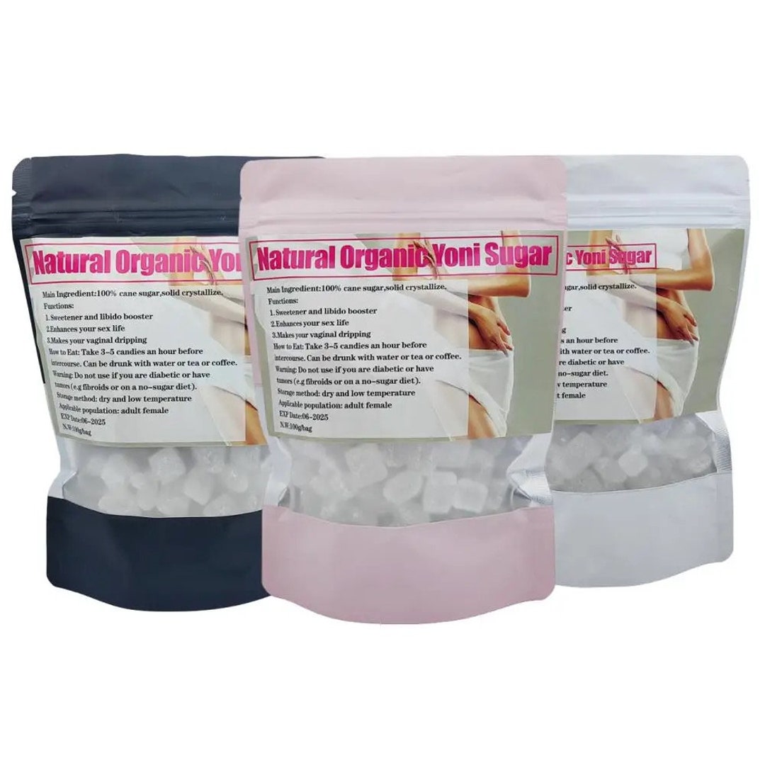 100% Pure Natural Yoni Sugar Feminine Vaginal Yoni Sweet Candy Sugar - Etsy