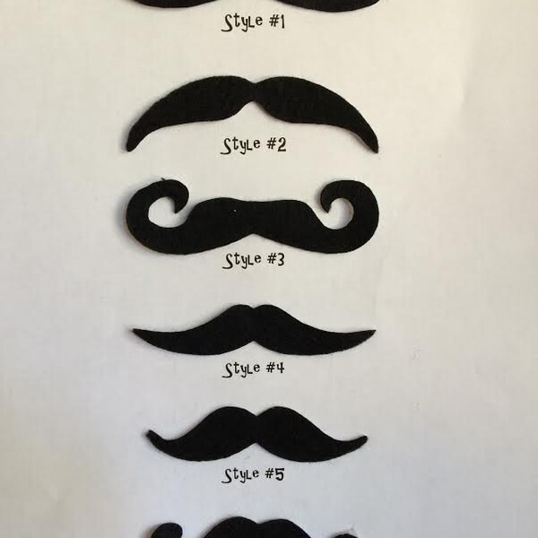 Fake Mustache - Etsy