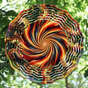 Swirling Abstract Wind Spinner PNG, Digital Download, Sublime PNG ...