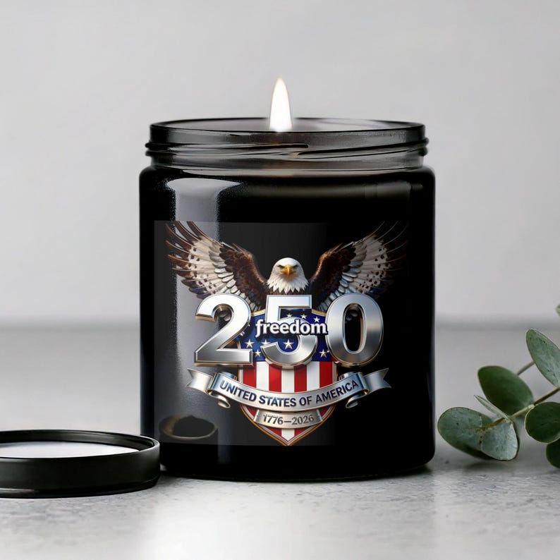 USA 250th Anniversary Eagle Design, Patriotic Semiquincentennial ...