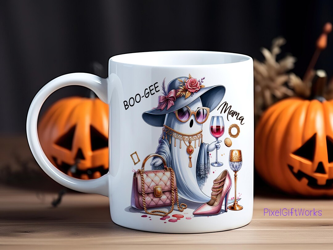 Bougie Ghost PNG, Boo-gee Mama Png, Halloween Sublimation Design ...