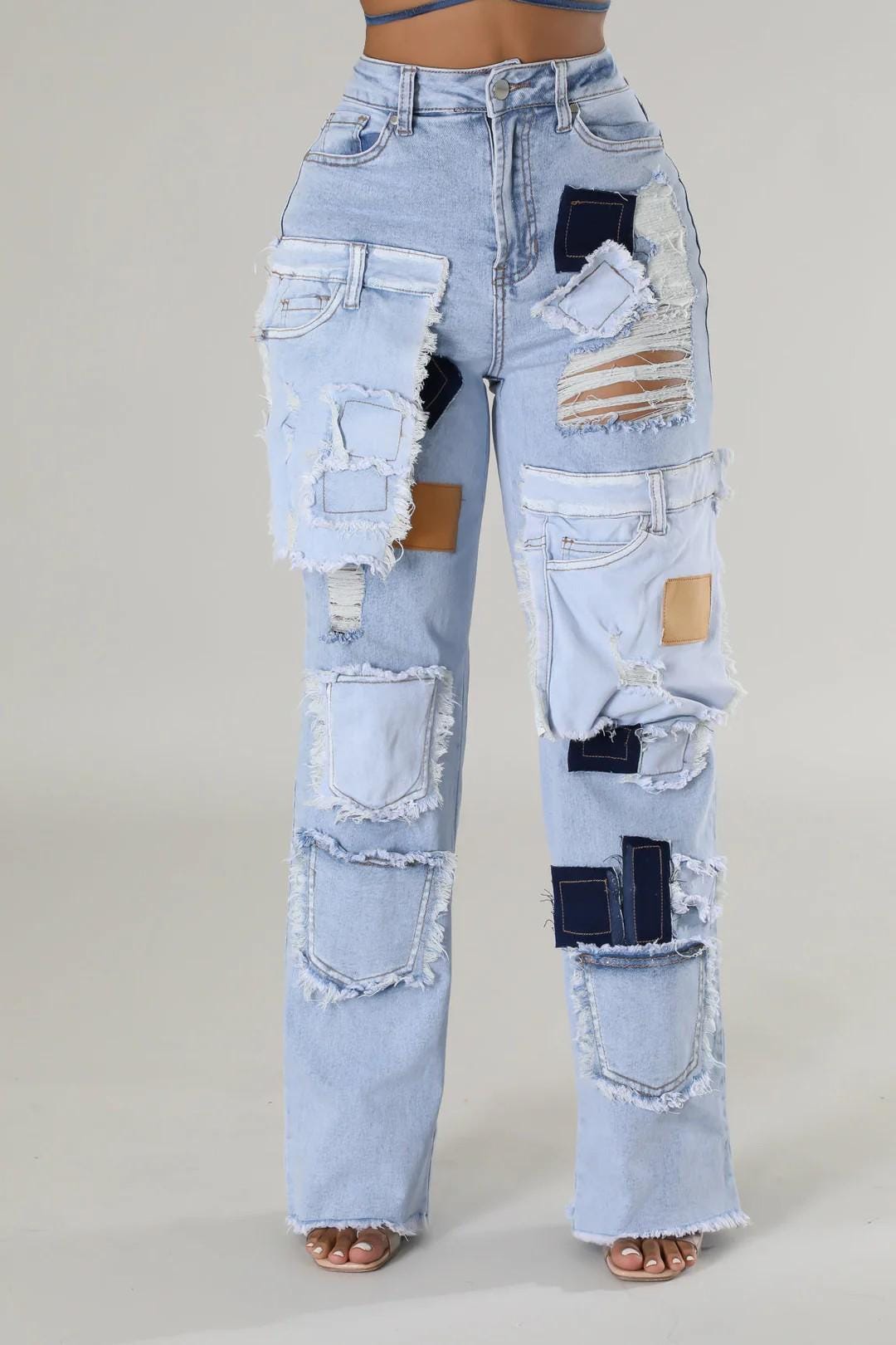 Reverse Jeans - Etsy