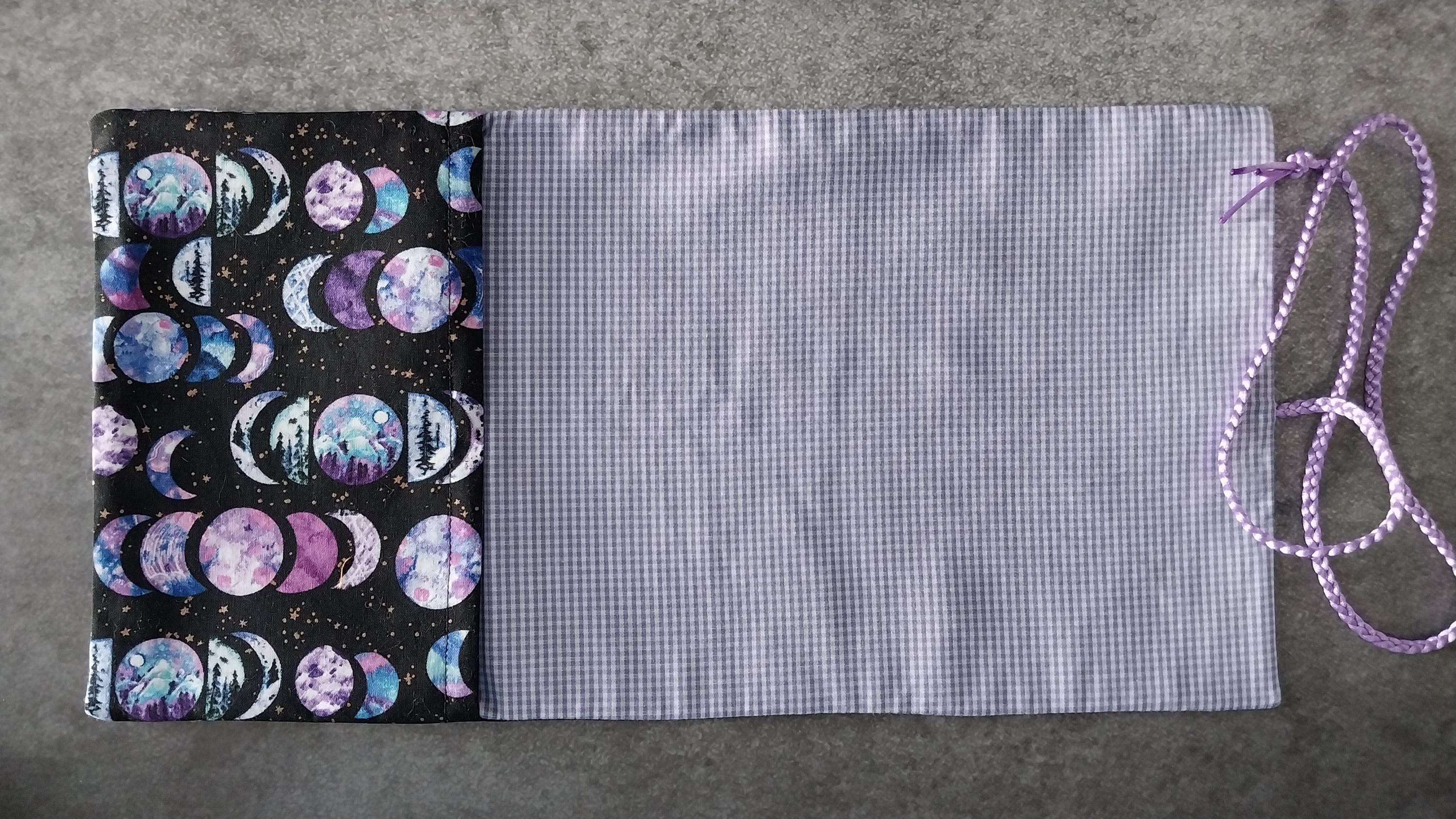Nature Moon Phases Tarot Oracle Deck Wrap Pouch With Pocket - Etsy