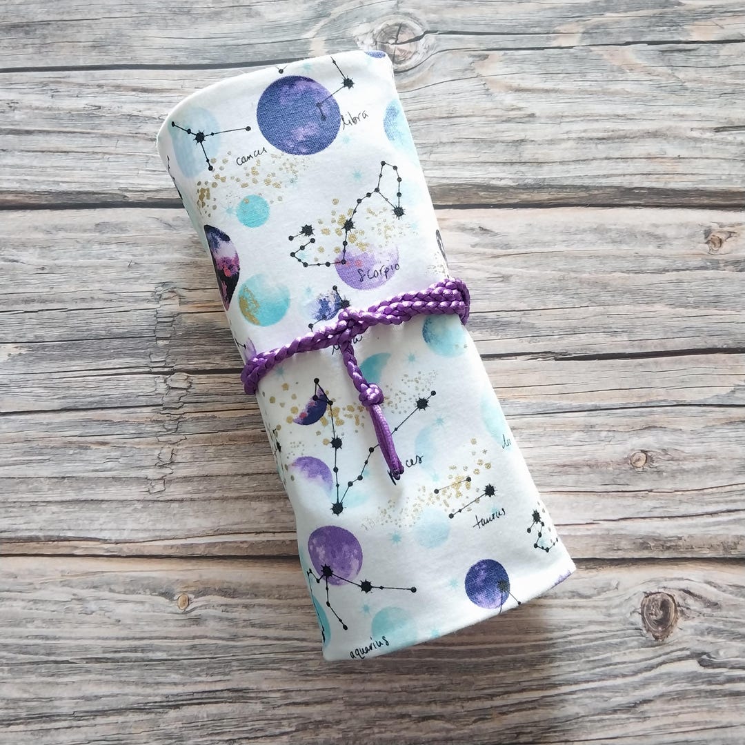 Zodiac Constellations Tarot Oracle Deck Wrap Pouch With Pocket Pouch - Etsy