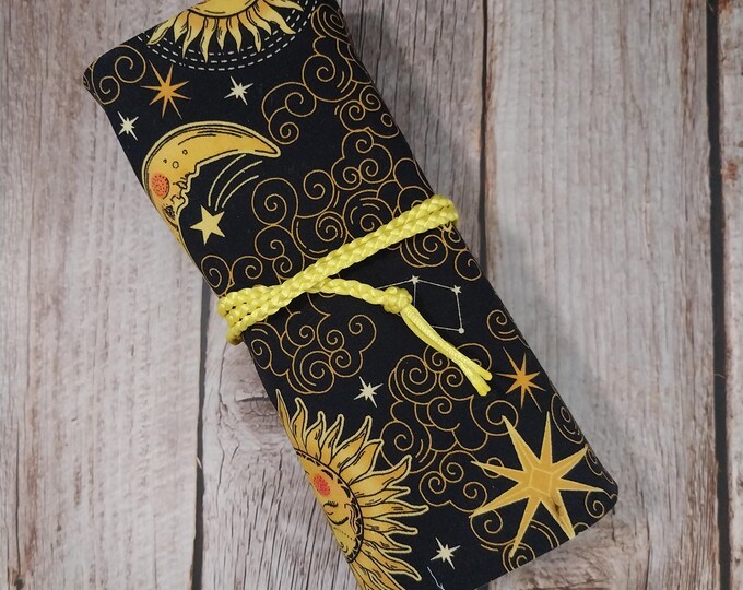 Sun & Moon Tarot Oracle Deck Wrap Pouch With Pocket - Etsy
