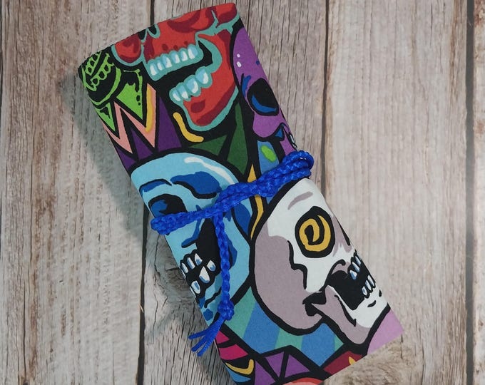 Graffiti Skulls Tarot Oracle Deck Wrap Pouch With Pocket - Etsy