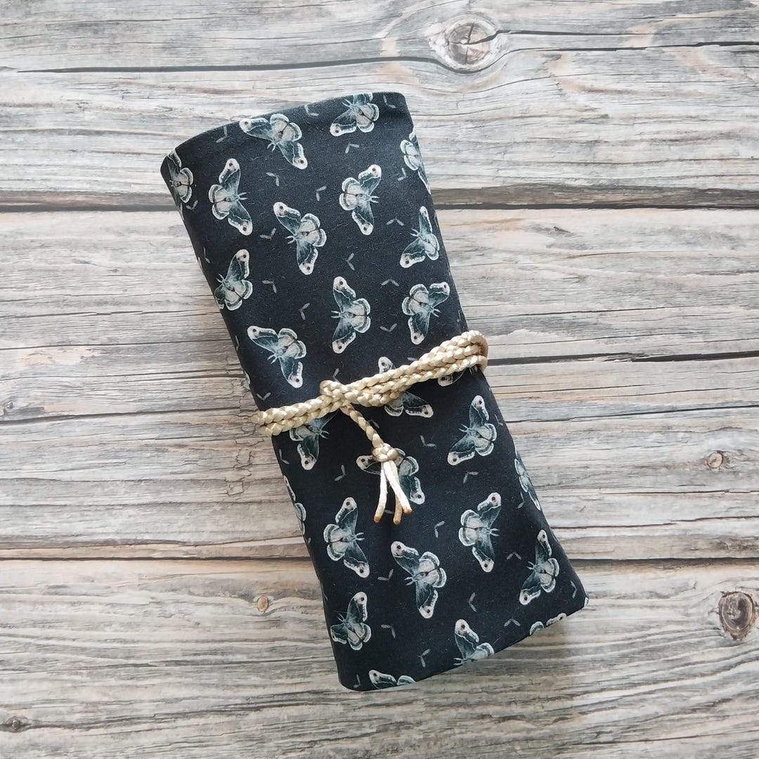 Moths Tarot Oracle Deck Wrap Pouch With Pocket - Etsy