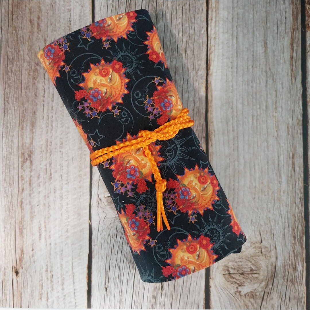 Floral Suns Tarot Oracle Deck Wrap Pouch With Pocket - Etsy