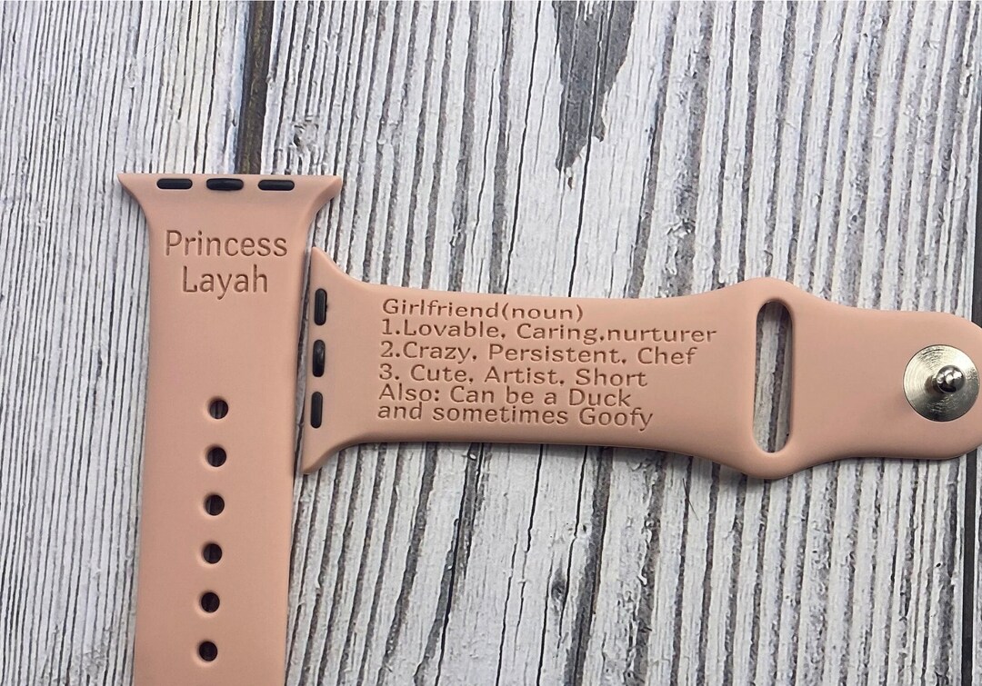 Personalized Watch Band for Girlfriend Apple Watch Band Iwatch ...