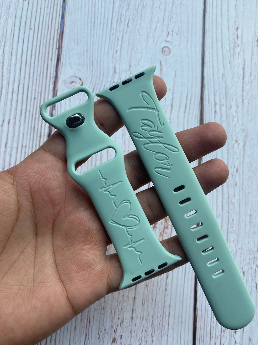 Personalized Nurse Doctor Heartbeat Apple Watch Band Iwatch ...