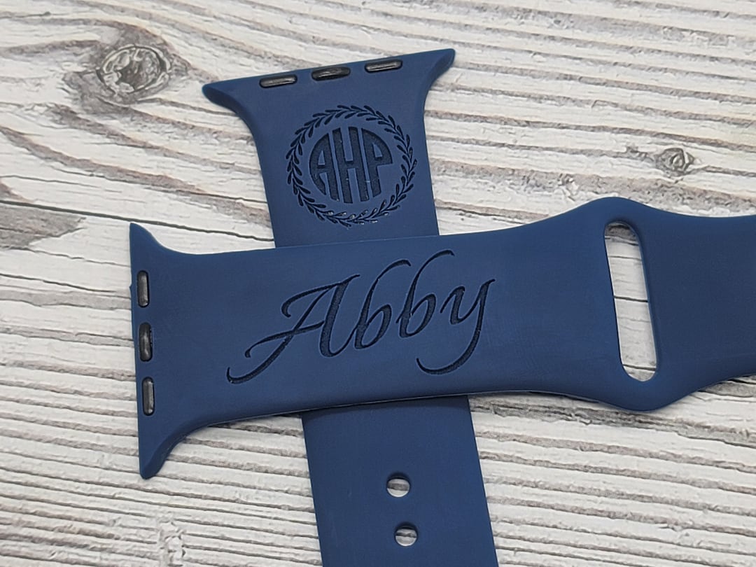 Personalized Apple Watch Bands Custom Engraving Great for Valentine's ...