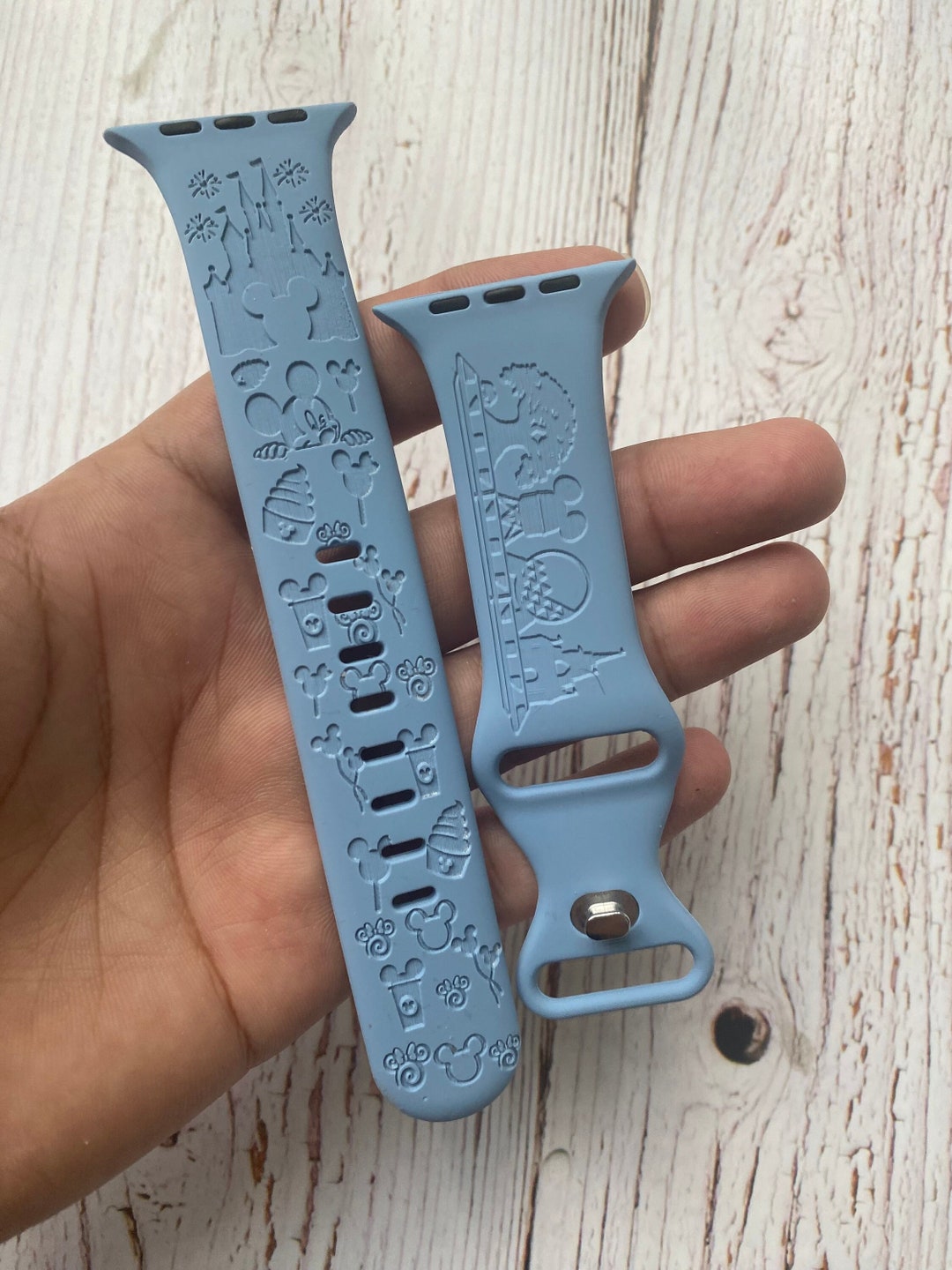 Personalized Disney Theme Park Apple Watch Band Gift for Her Gift for ...