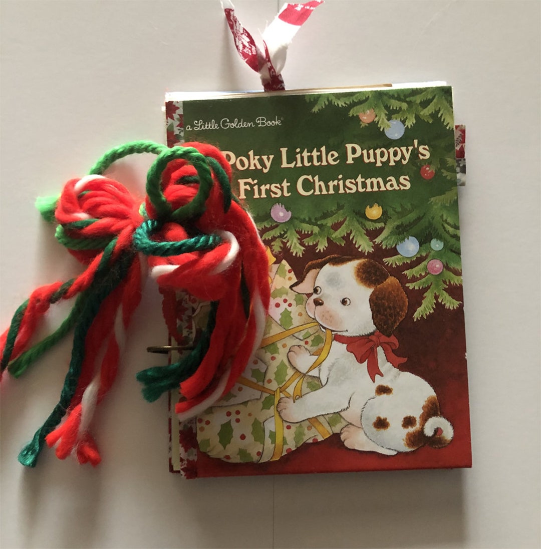 SWEETEST LGB Poky Little Puppy's First Christmas Handmade Junk Journal ...