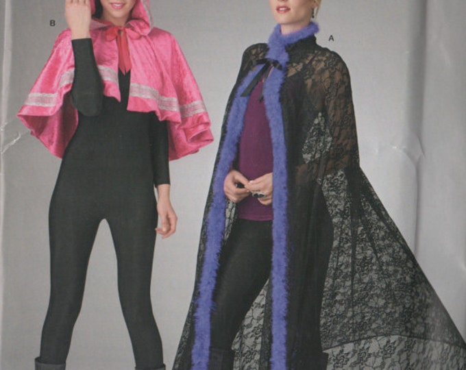 So Easy Hooded Short Cape or Long Cape Pattern Simplicity 316 - Etsy