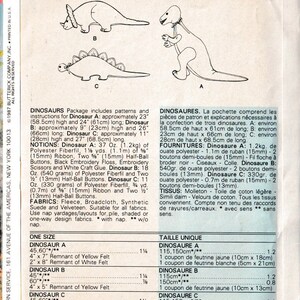 Vintage 1980s DINOSAURS Pattern Triceratops Stegosaurus T-rex Rachel ...