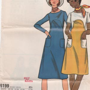 Vintage 70s Colorblock A Line Dress With Curved Circle Front Seaming ...