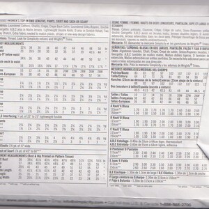 Plus Size Top, Pants, Skirt and Sash or Scarf Simplicity 3568 Misses ...