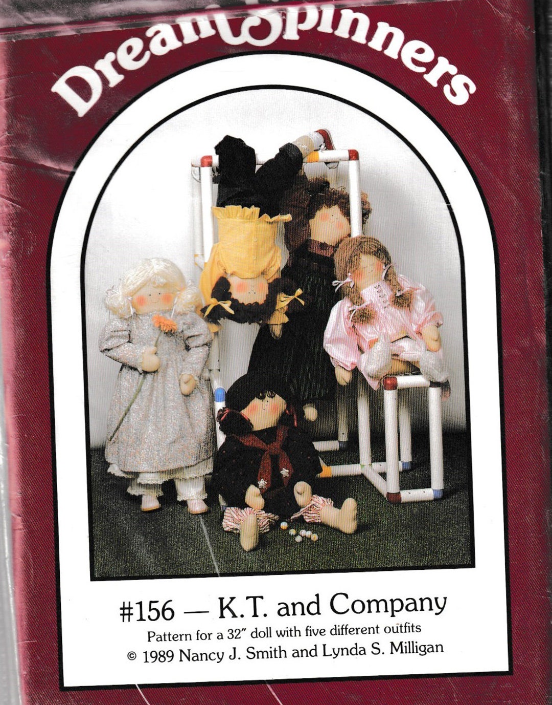 Vintage Dream Spinners #156 K.T. and Company 32 Inch Doll With Five ...
