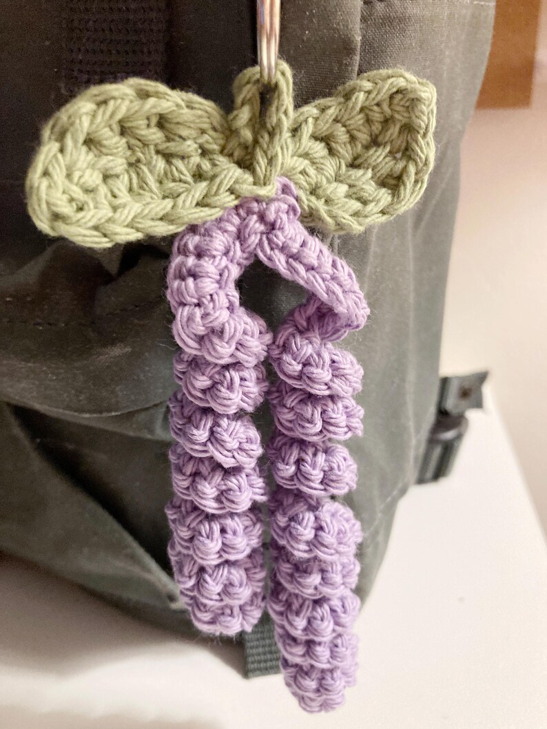 Wisteria Key Blossom: Floral Key Accessory, Garden Keychain, Cottage ...