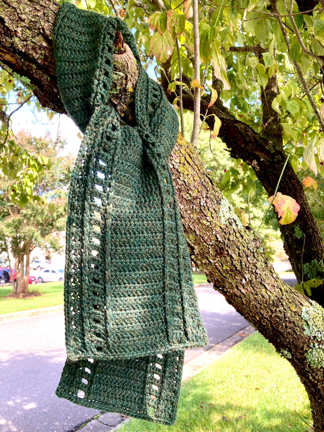 Pattern Crochet Scarf Pattern Gender Neutral Scarf Crochet Pattern Men ...