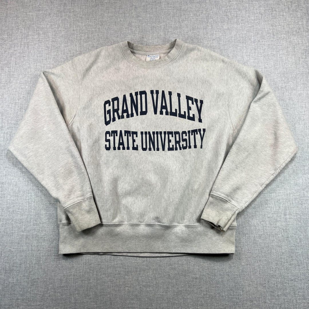 VTG Champion Reverse Weave Grand Valley State University Crewneck ...