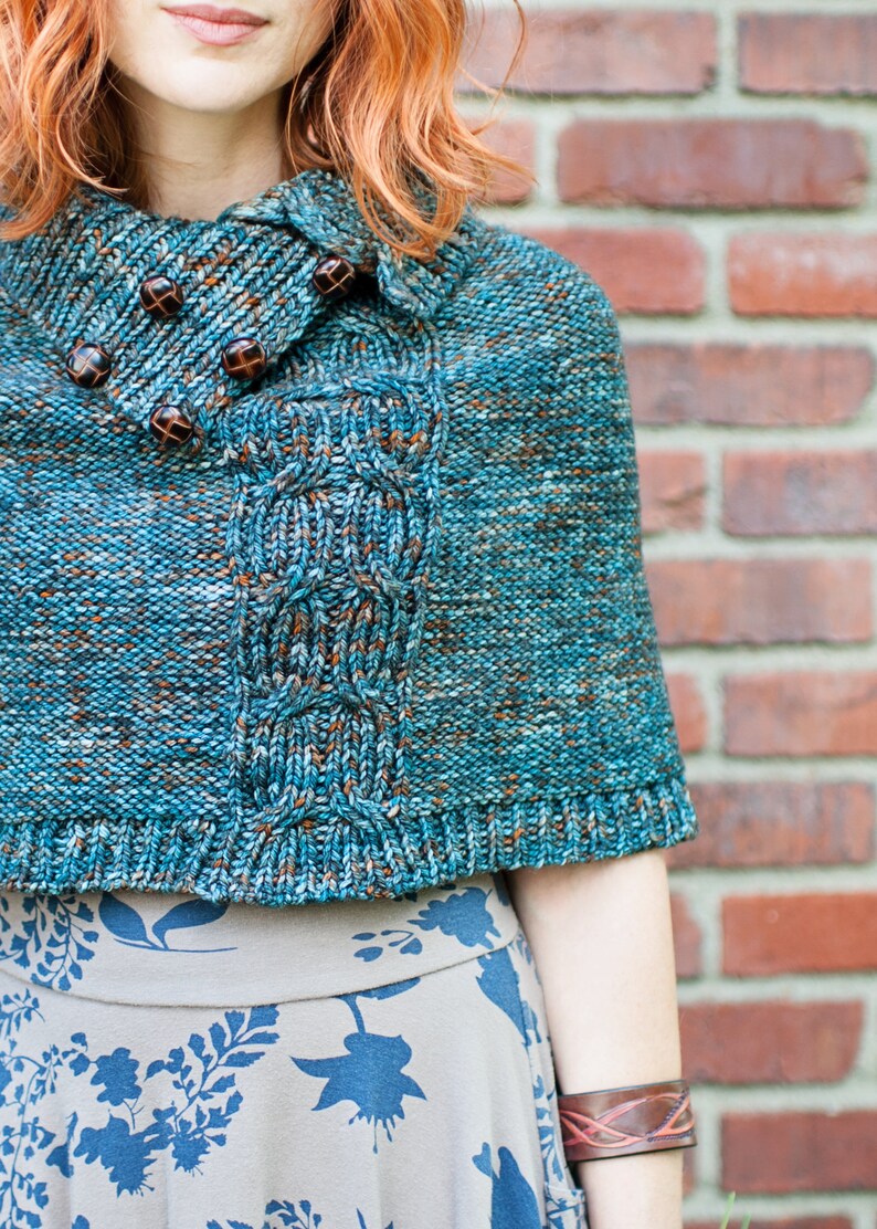 Codex Capelet (knitting Pattern) - Etsy