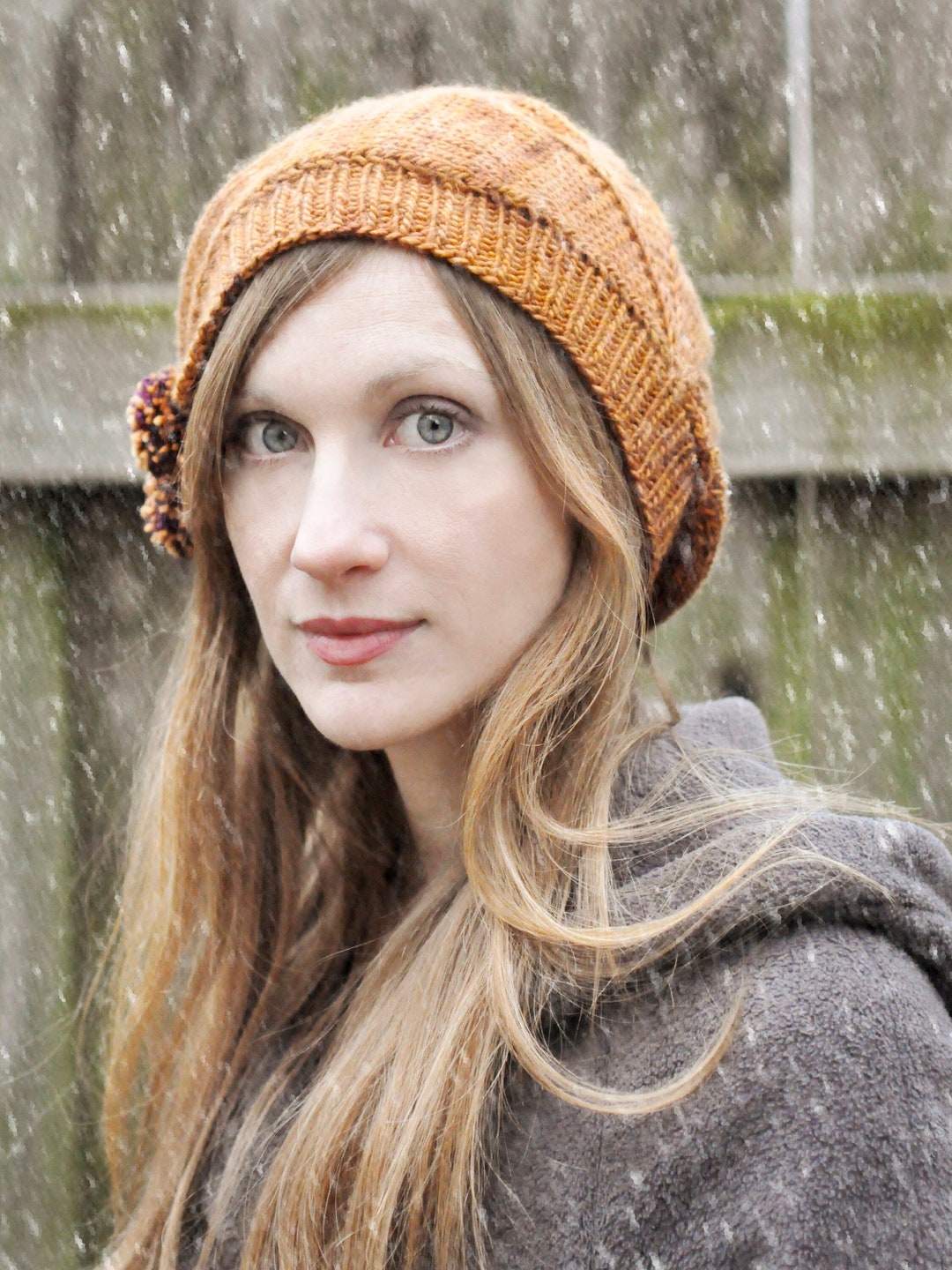 Toorie Hat (knitting Pattern) - Etsy